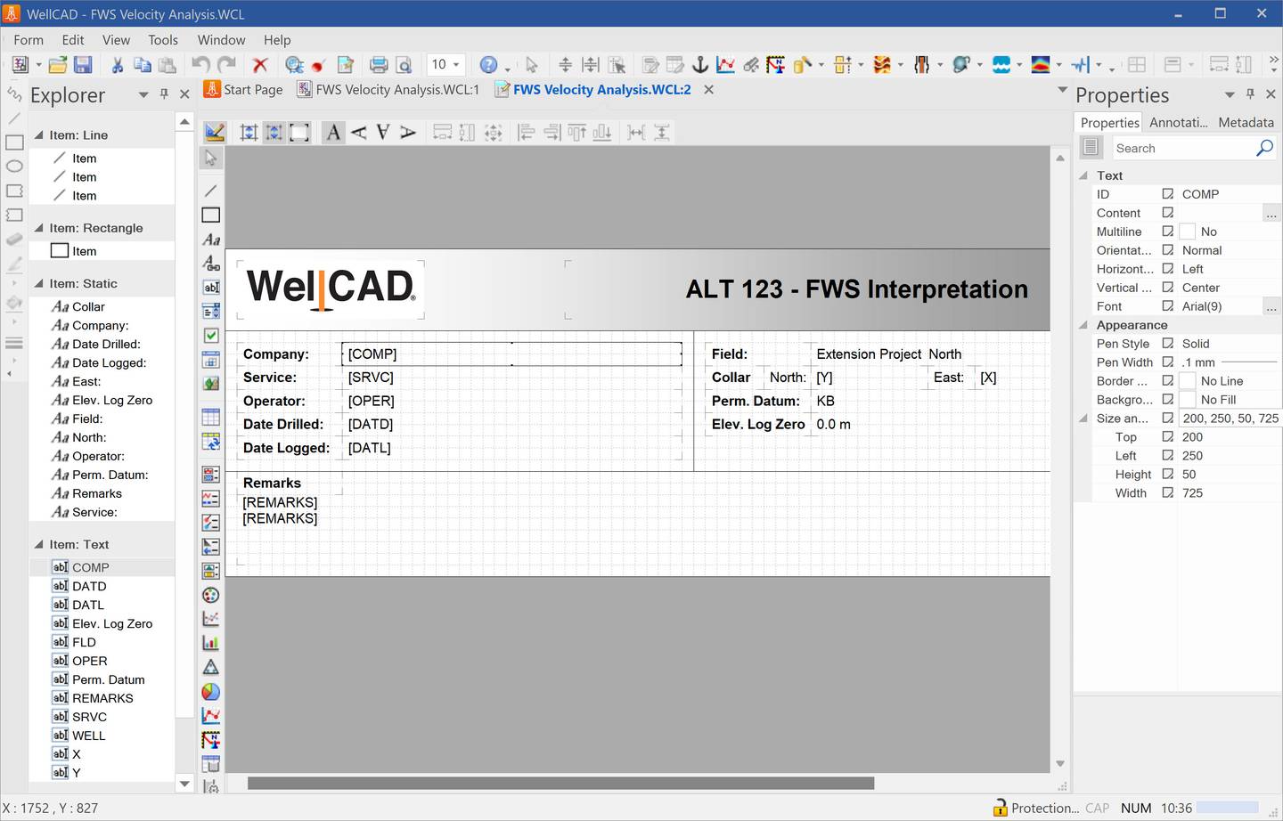 WellCAD 5.8 – WellCAD by ALT
